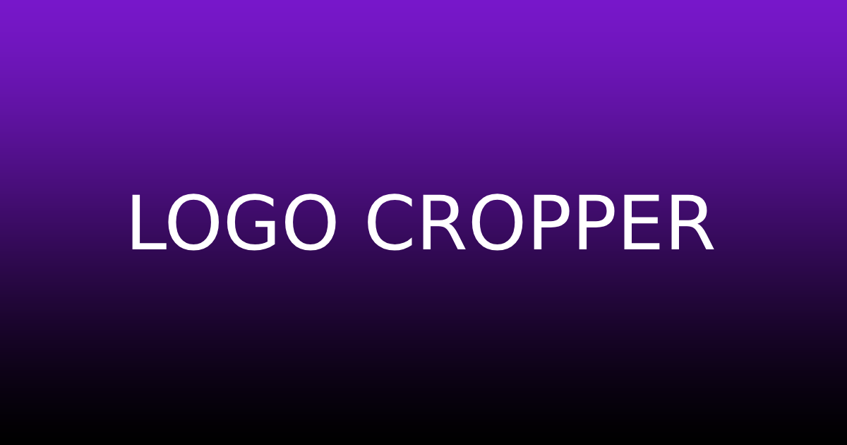 Logo Cropper
